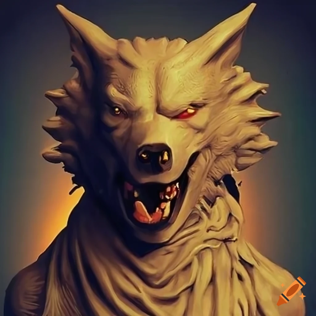 Werewolf lsd transmorphism art by norman rockwell on Craiyon