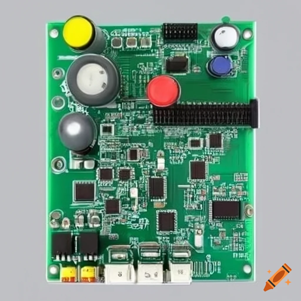 Main control board on Craiyon