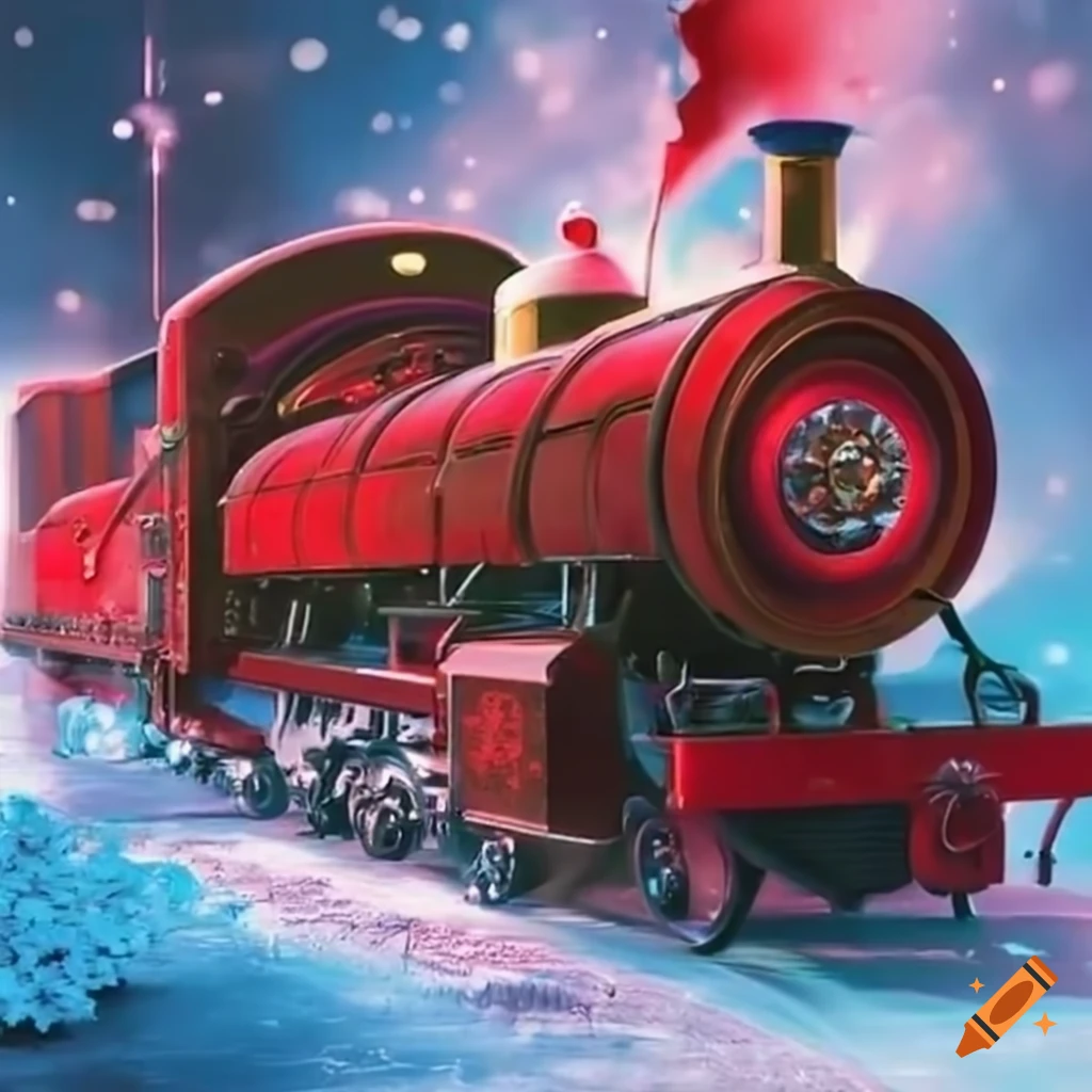 Christmas silvercrest engine on Craiyon