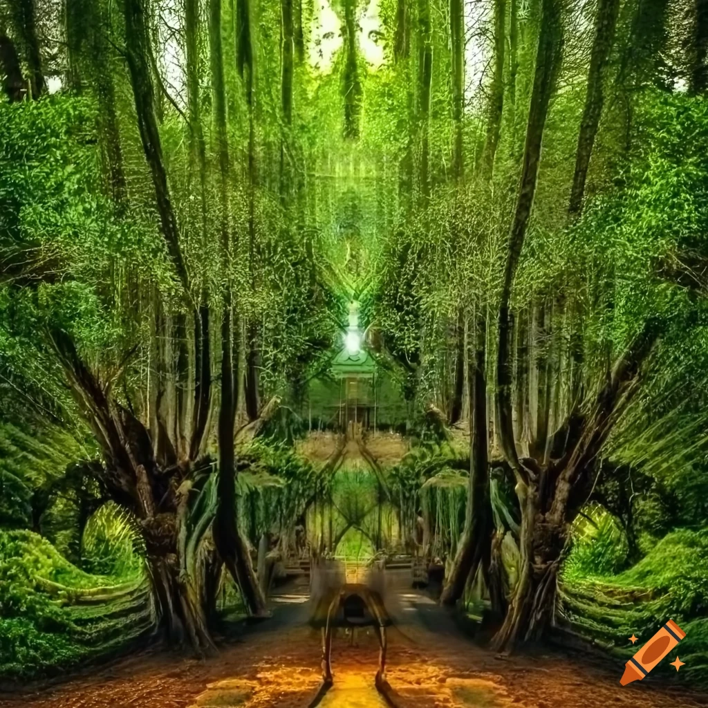 The world's last sentient intelligent tree on Craiyon