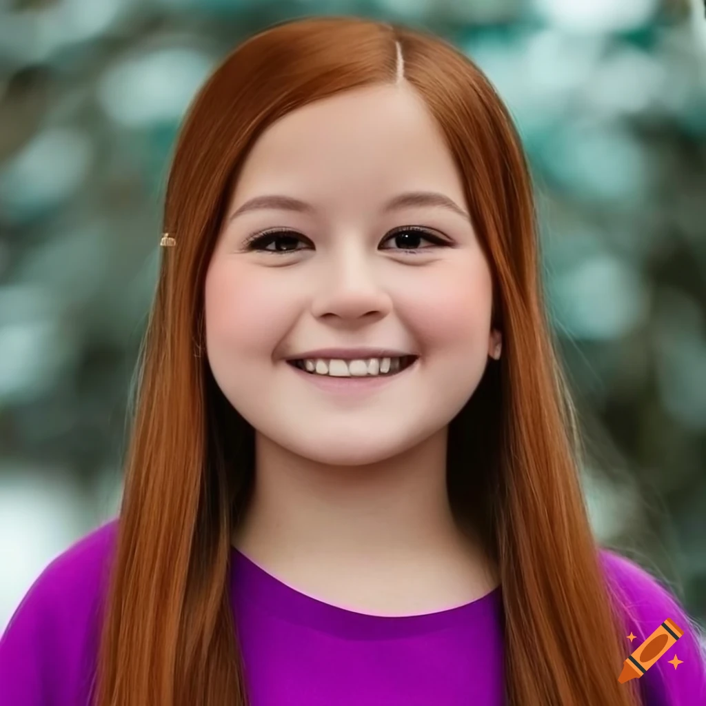 Portrait of mabel pines in super-detailed 4k high-resolution on Craiyon