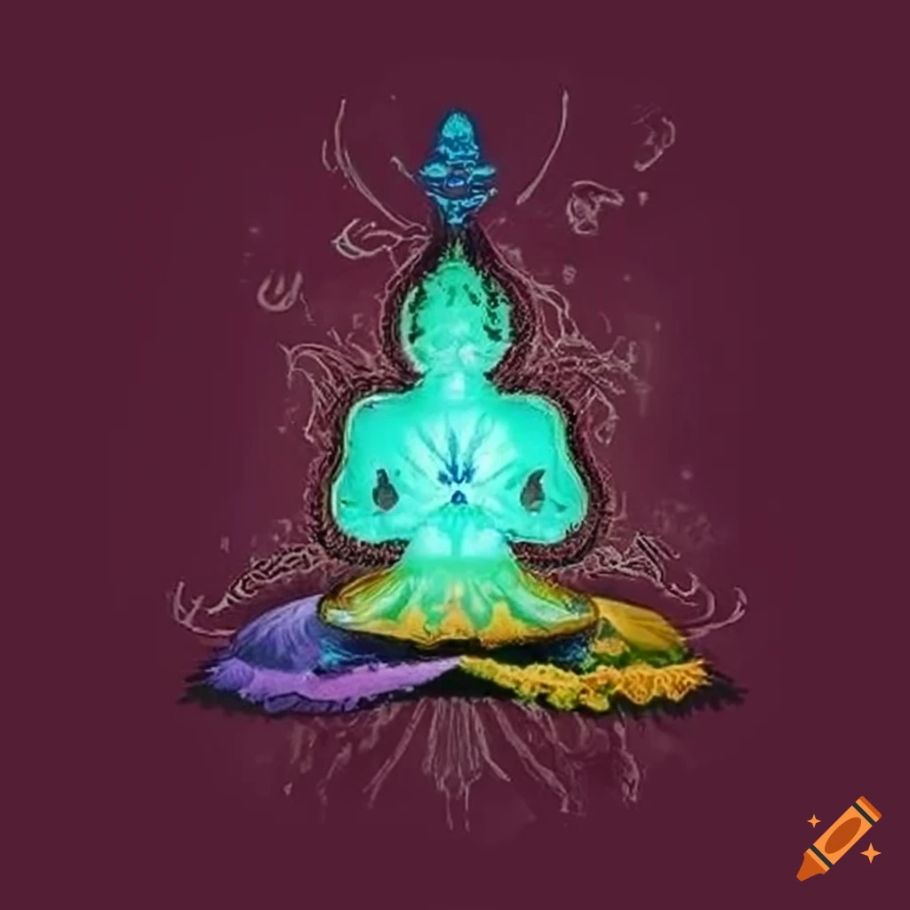 Illustration representing wisdom on Craiyon