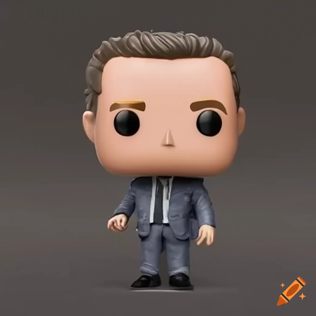 Detailed and realistic funko pop figure of richard chambers as a ...