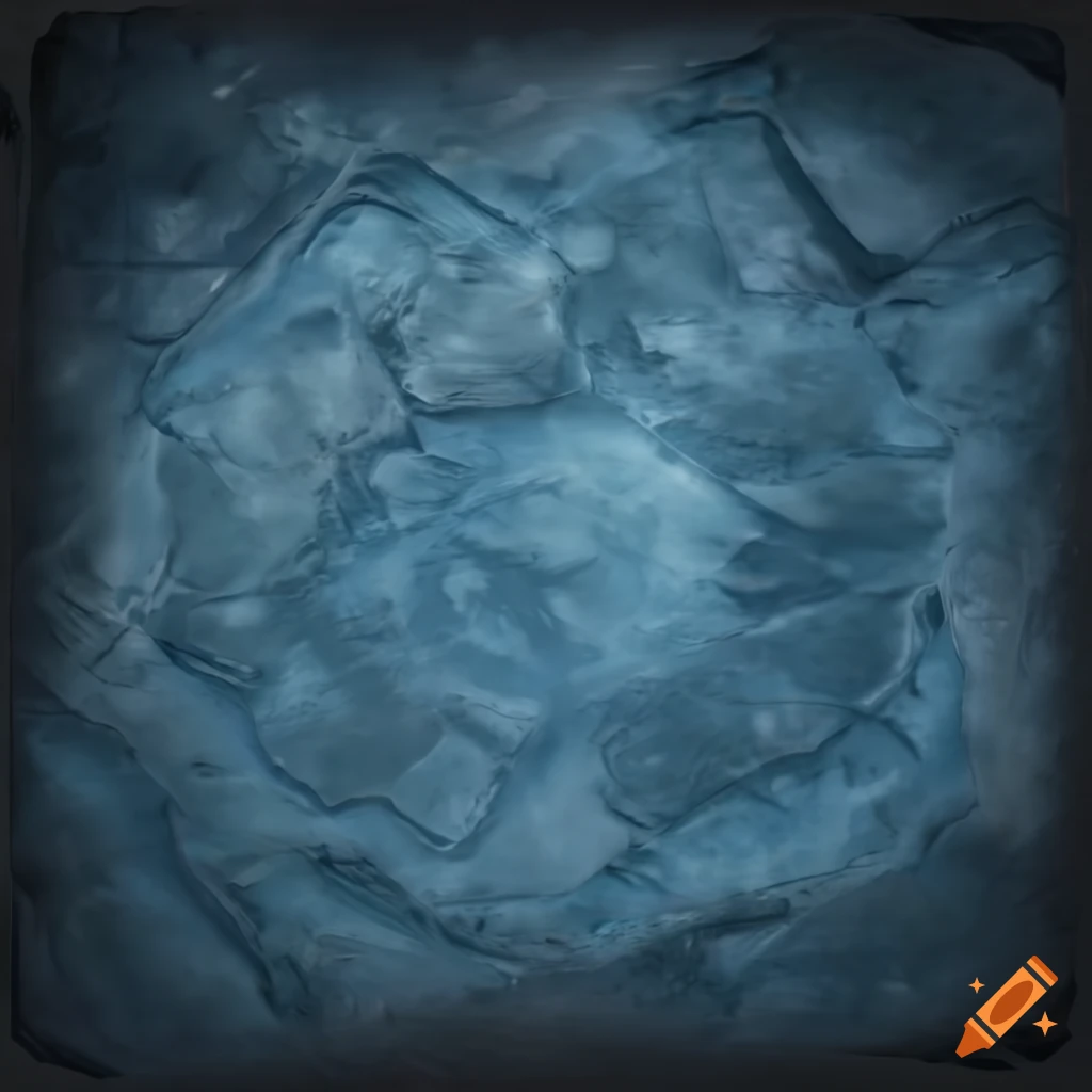 Conan exiles style ice floor texture on Craiyon