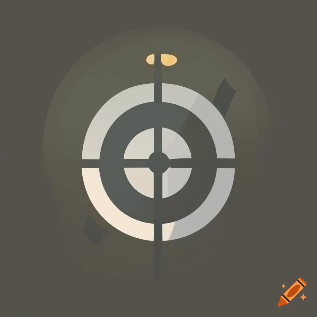 Precision target icon on Craiyon