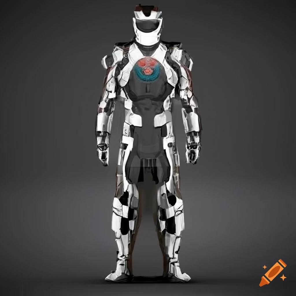 Power Rangers-inspired futuristic space suit concept with advanced ...
