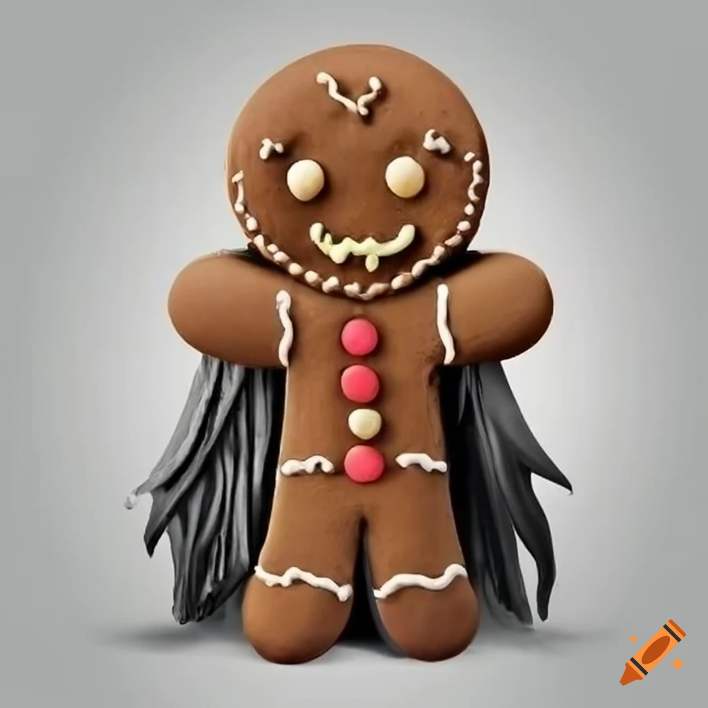 Gingerbread man reaper on Craiyon