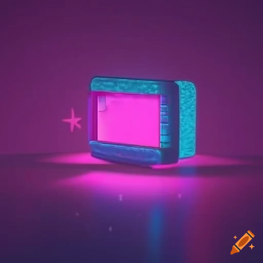 Simple vaporwave logo with a sacred theme on Craiyon