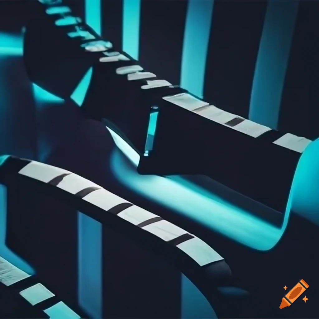 Cinematic clapboards with studio lighting on Craiyon