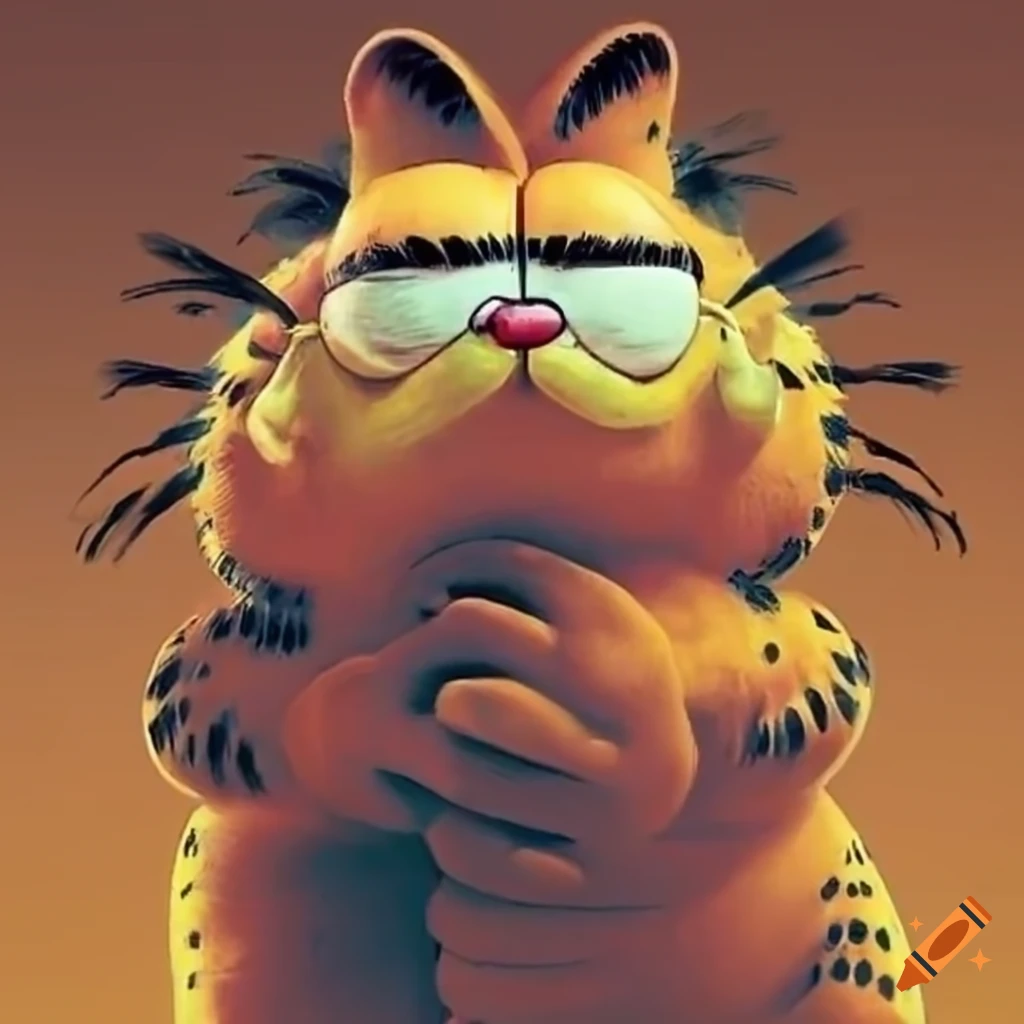 Garfield transmorphism akira kurosawa on Craiyon