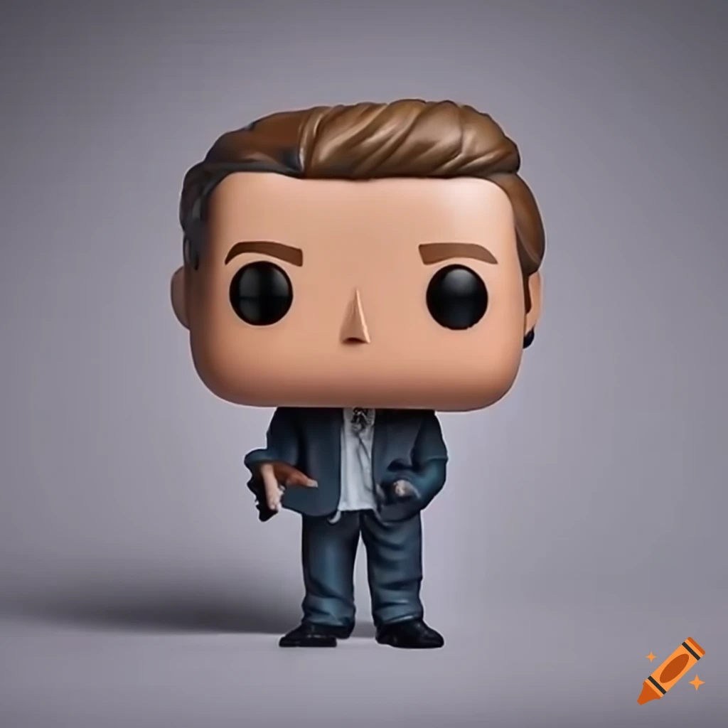 Detailed and realistic funko pop figure of richard chambers as a ...