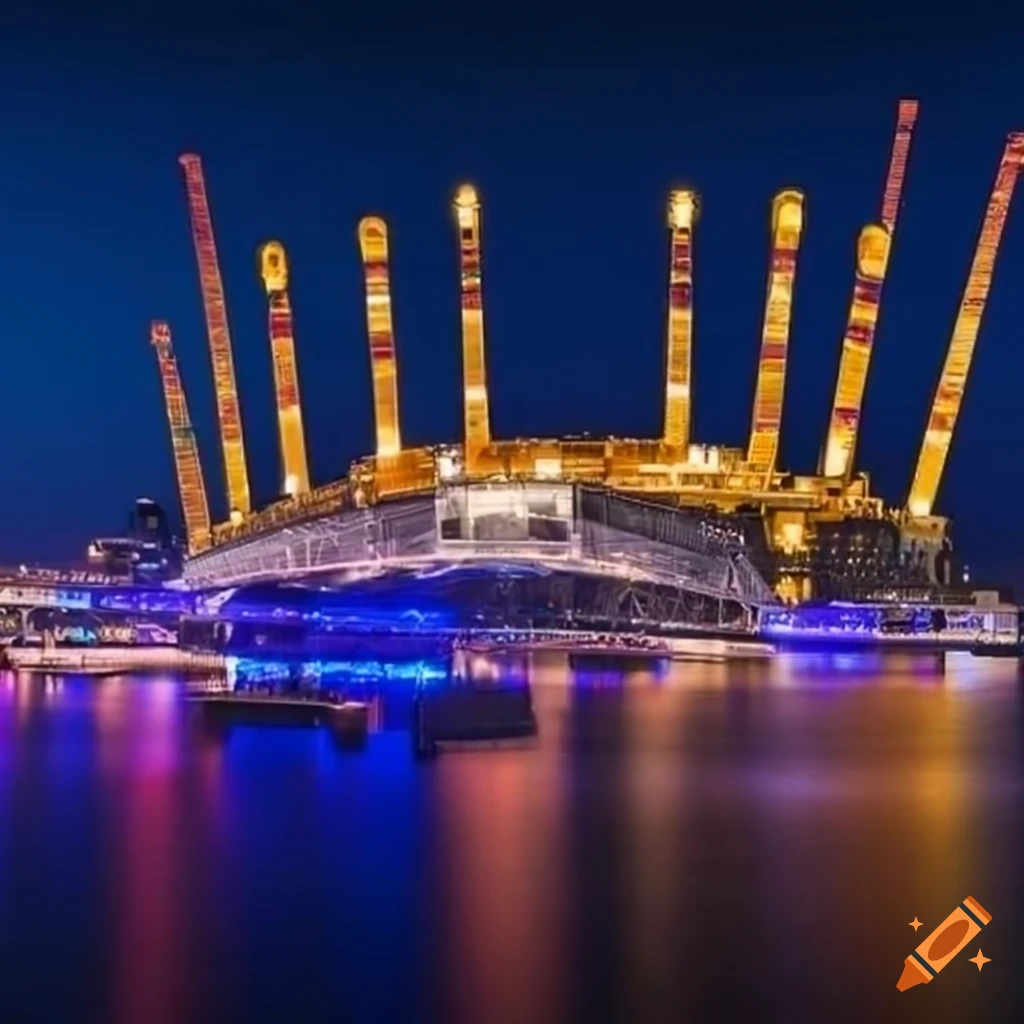 O2 arena in london on Craiyon