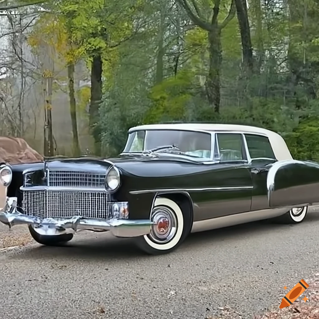 Classic 1956 continental mark ii car on Craiyon