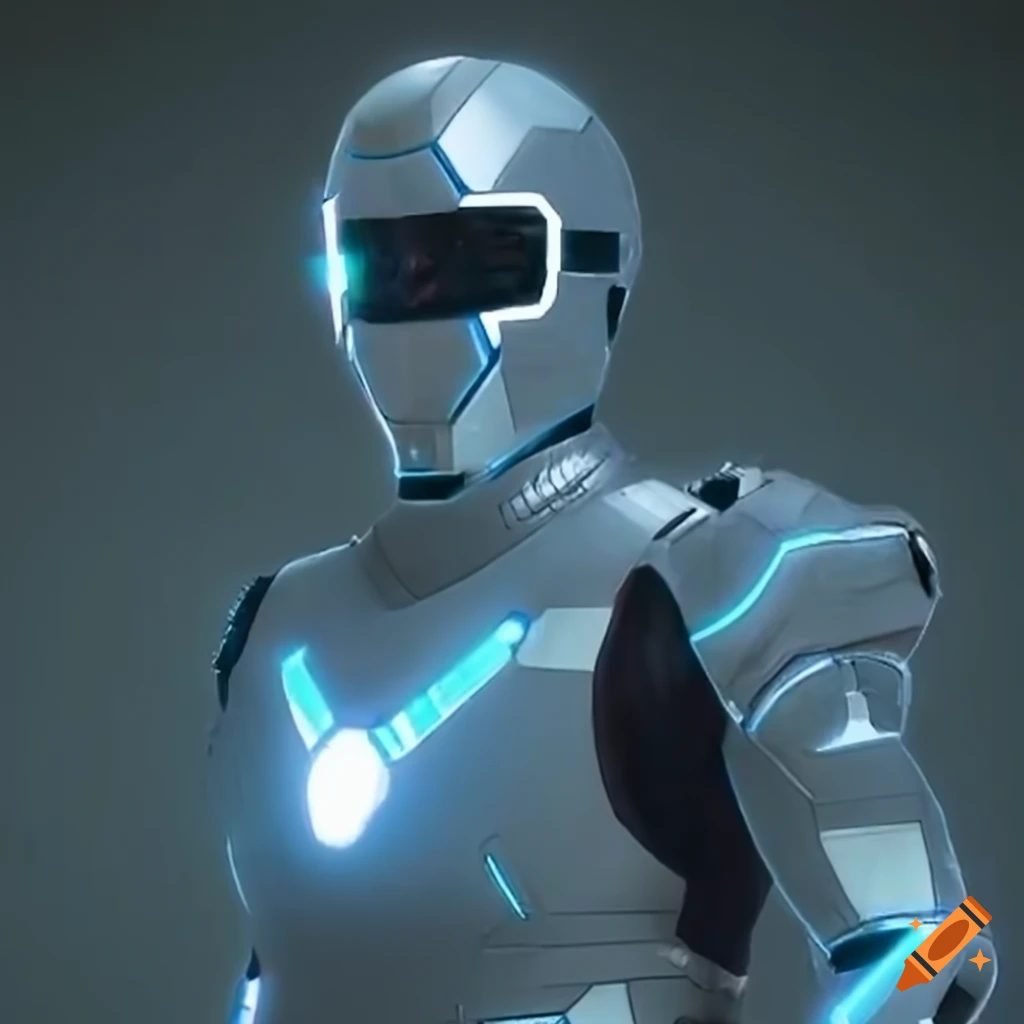 Power Rangers-inspired futuristic space suit concept with advanced ...