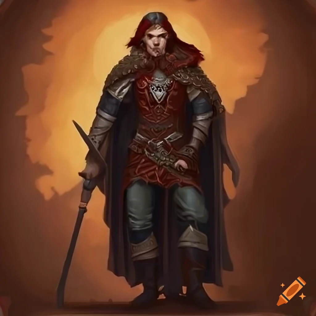 Male noble rogue in d&d style on Craiyon