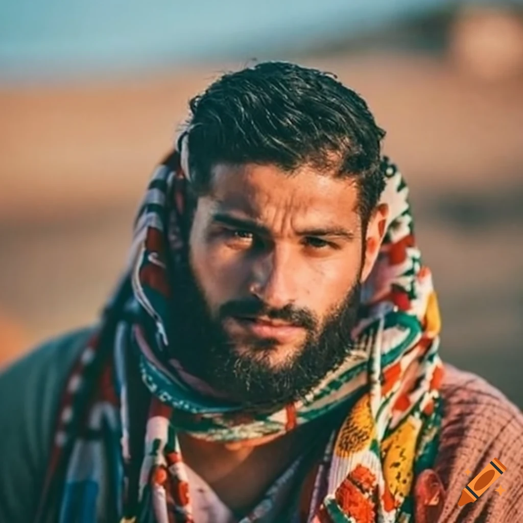 Israeli man close-up on Craiyon