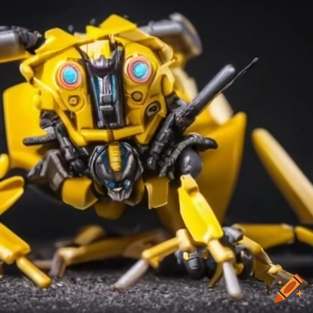 Bee transformers on Craiyon