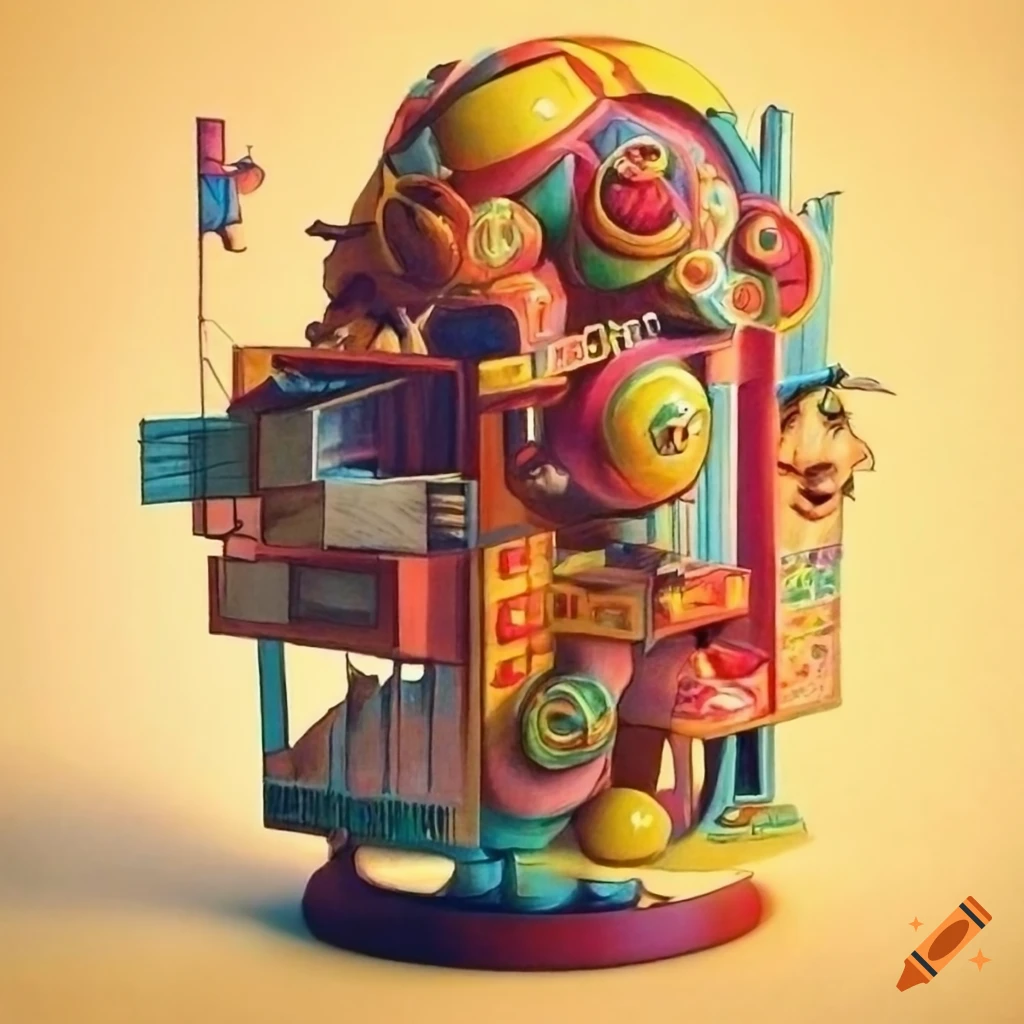 Sensational LSD Transmorphism artwork inspired by Norman Rockwell's ...