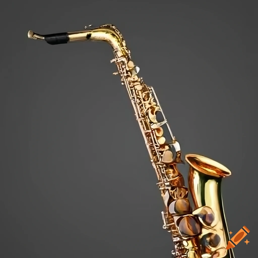 Saxophone instrument on Craiyon