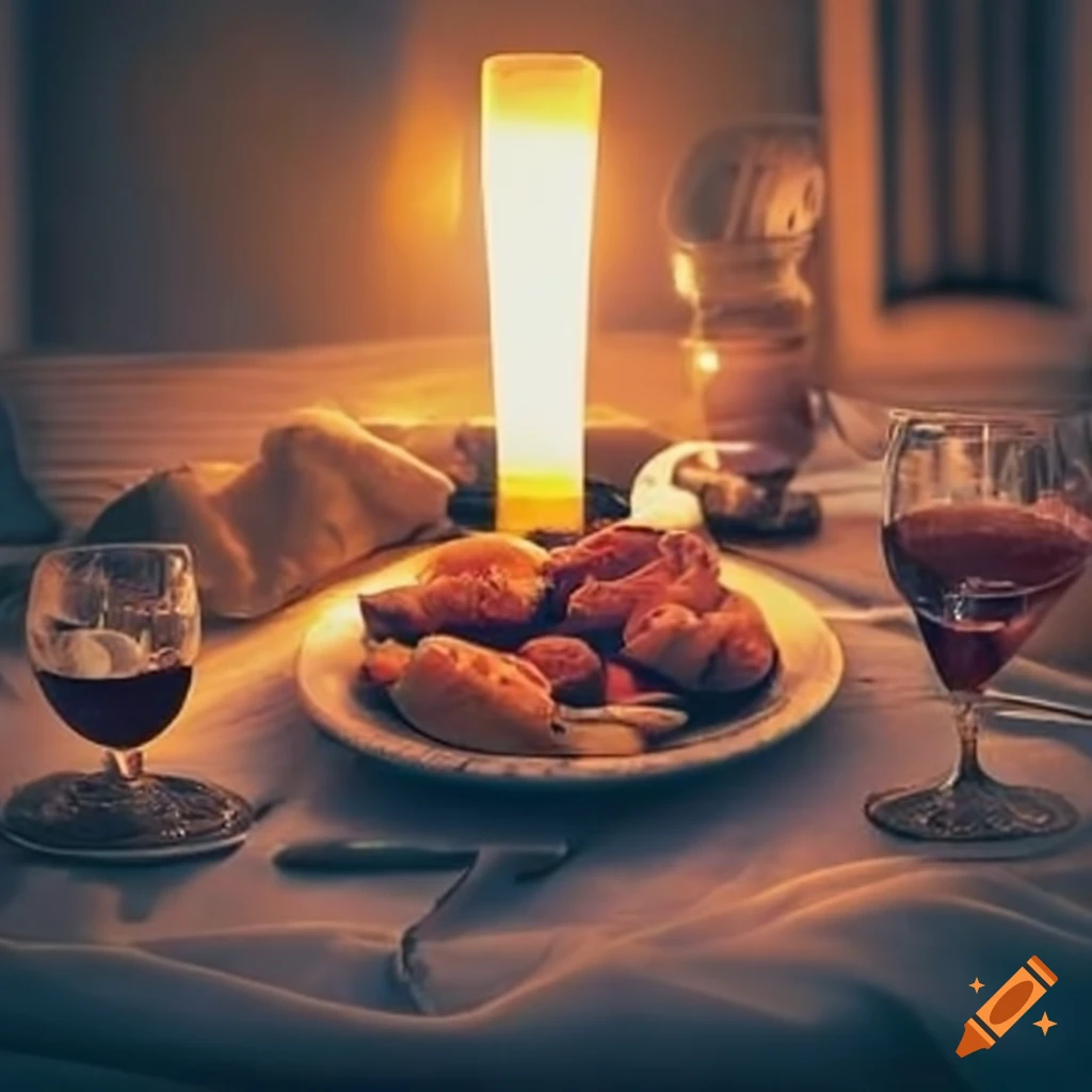 Winter solstice traditional greek dinner evoking warmth on Craiyon