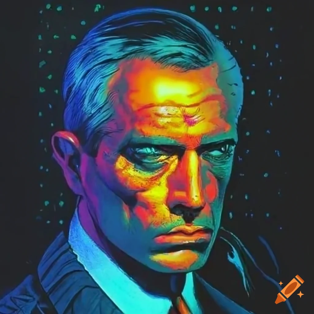 Vivid sensational tropical graphic novel art with high definition ...