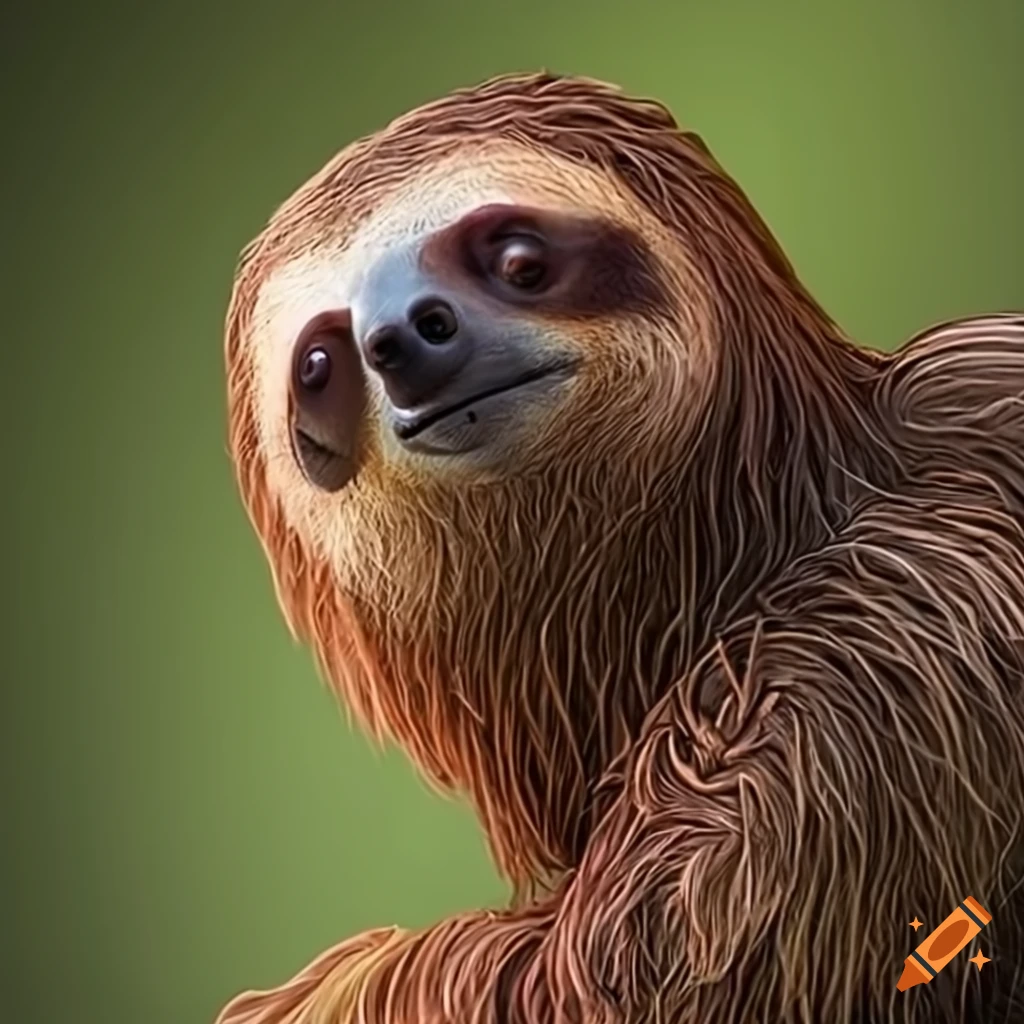 Sloth on Craiyon