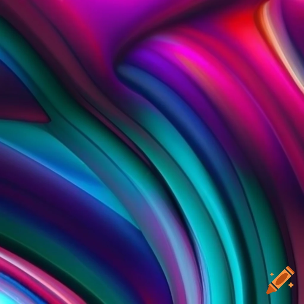 Abstract iphone-like wallpaper on Craiyon