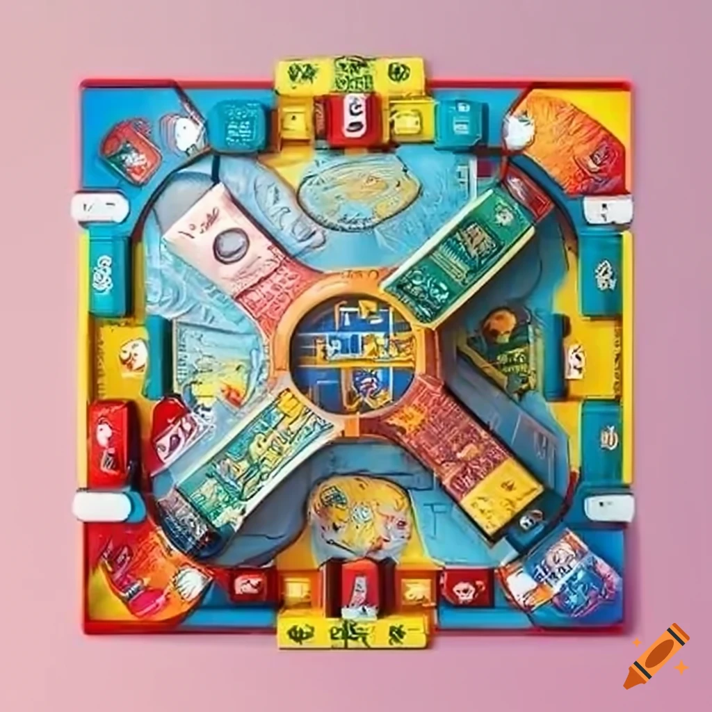 Busch light board game on Craiyon