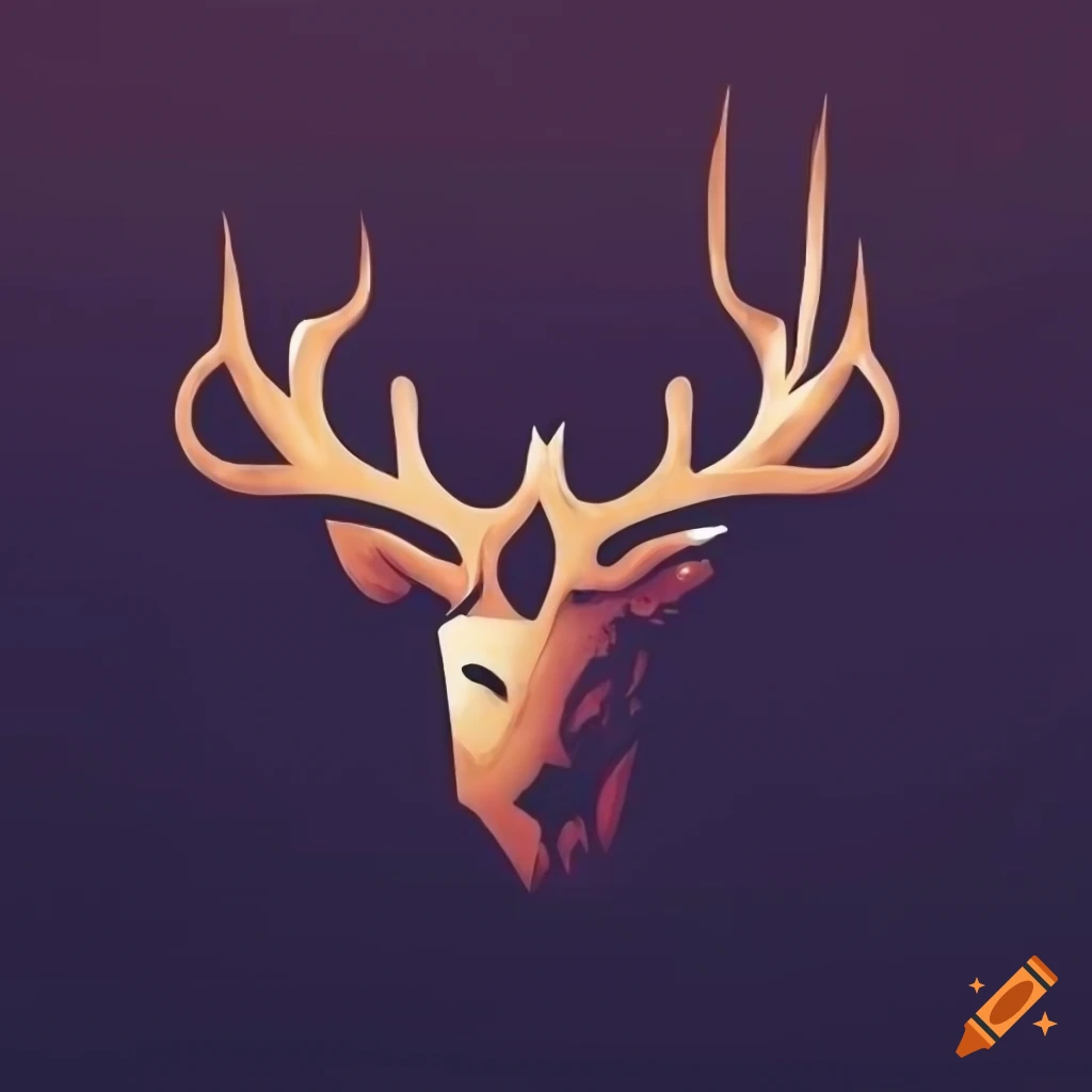 Antler logo on Craiyon
