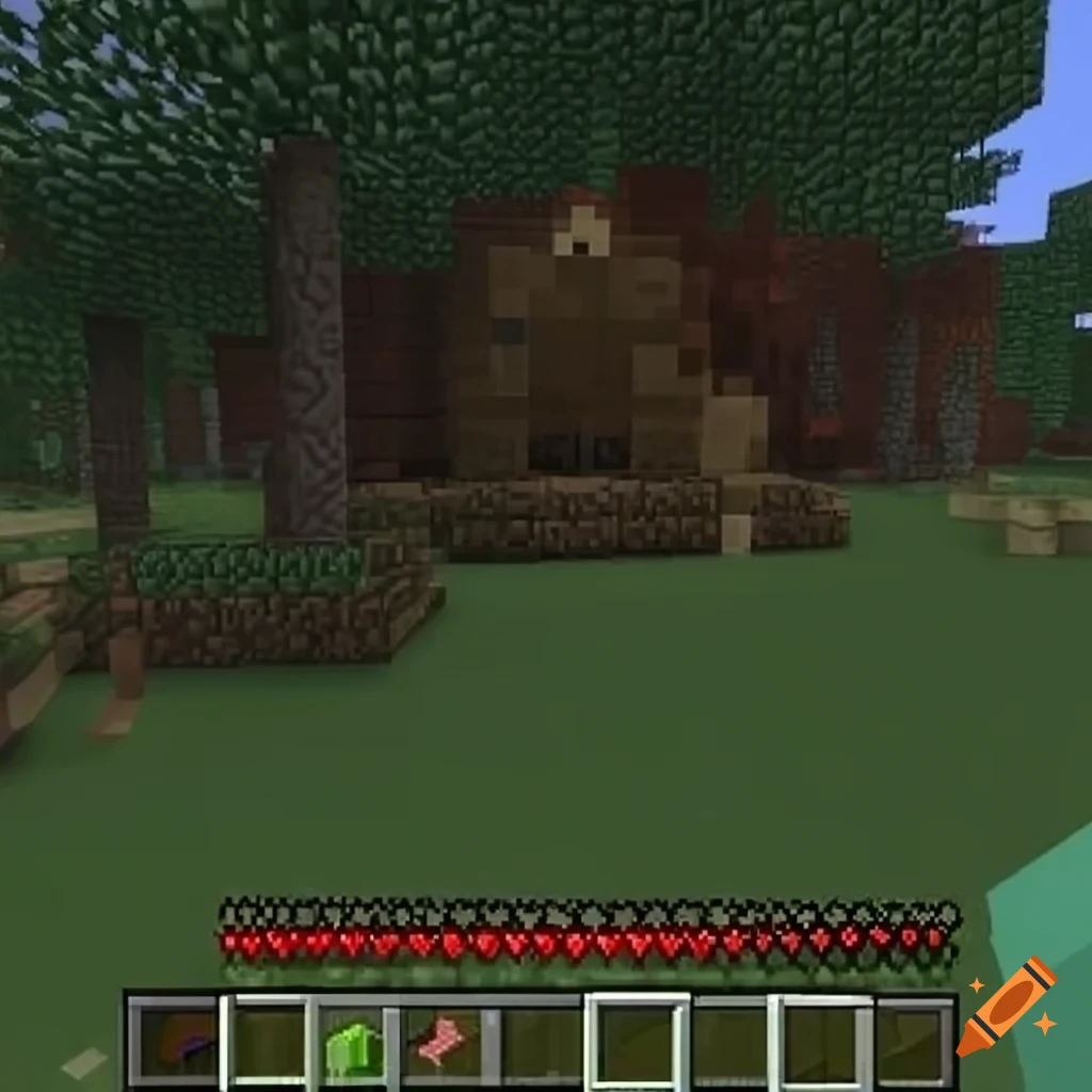 Minecraft on Craiyon