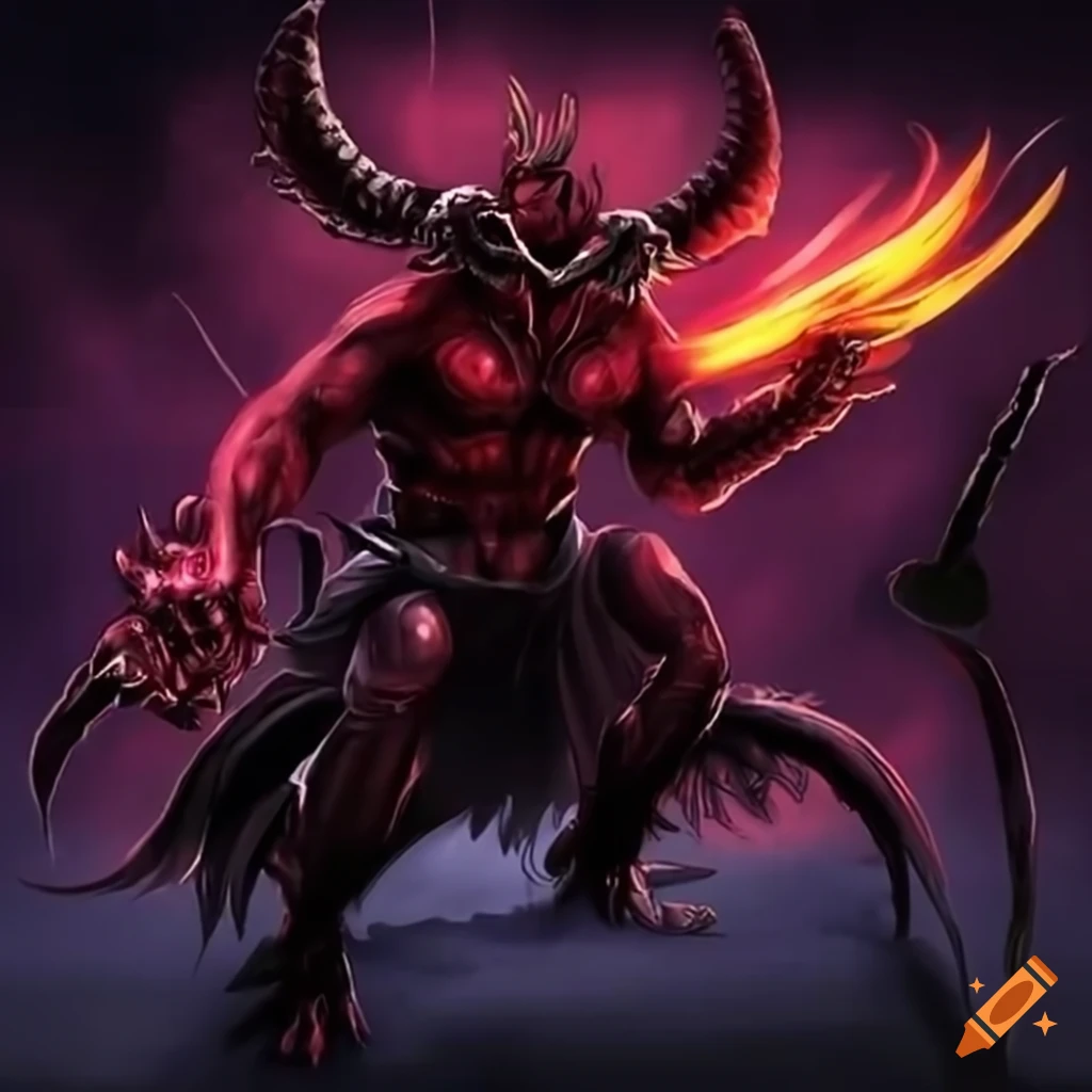 Devil destroyer on Craiyon