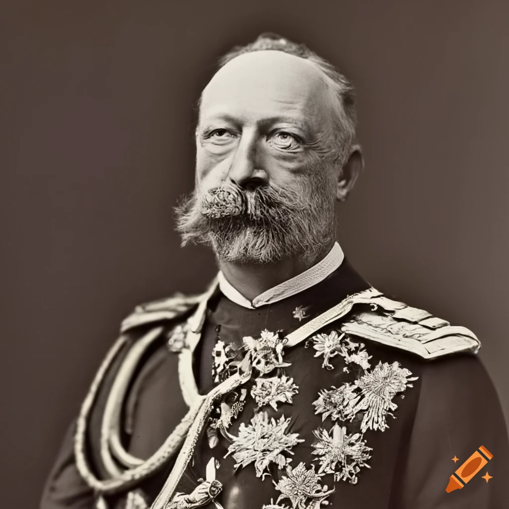 Portrait of Wilhelm II in 1890 on Craiyon