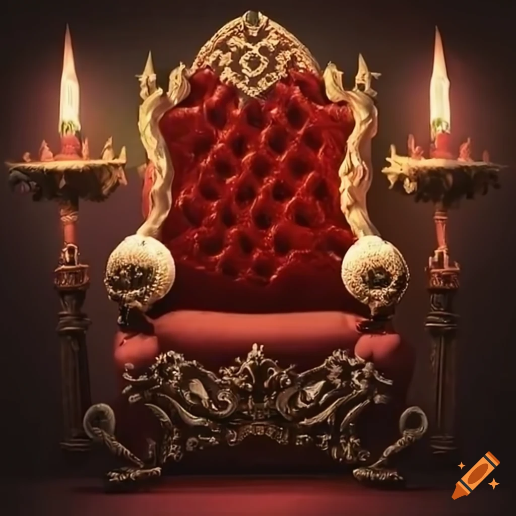 Santa's throne on Craiyon