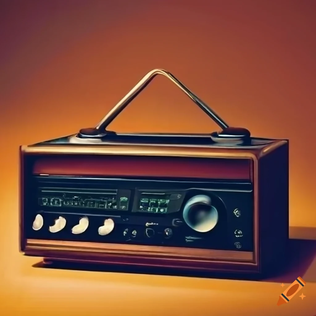 Vintage music player on Craiyon