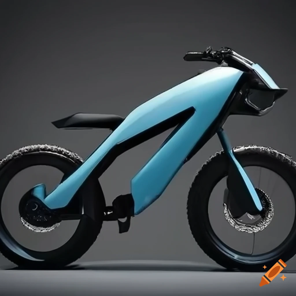 Futuristic electric bike for off-road adventure on Craiyon