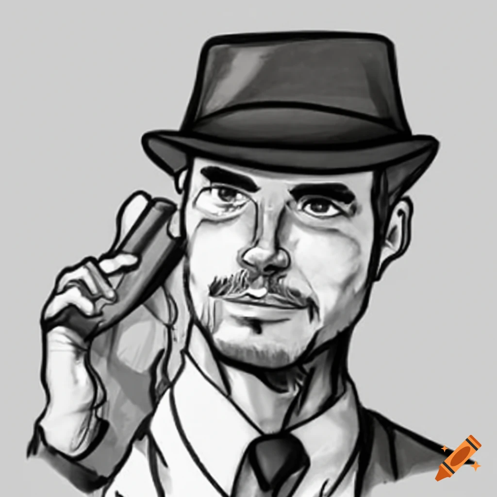 Male cia agent undercover on Craiyon