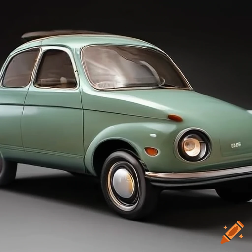 Subaru 360 second generation car on Craiyon