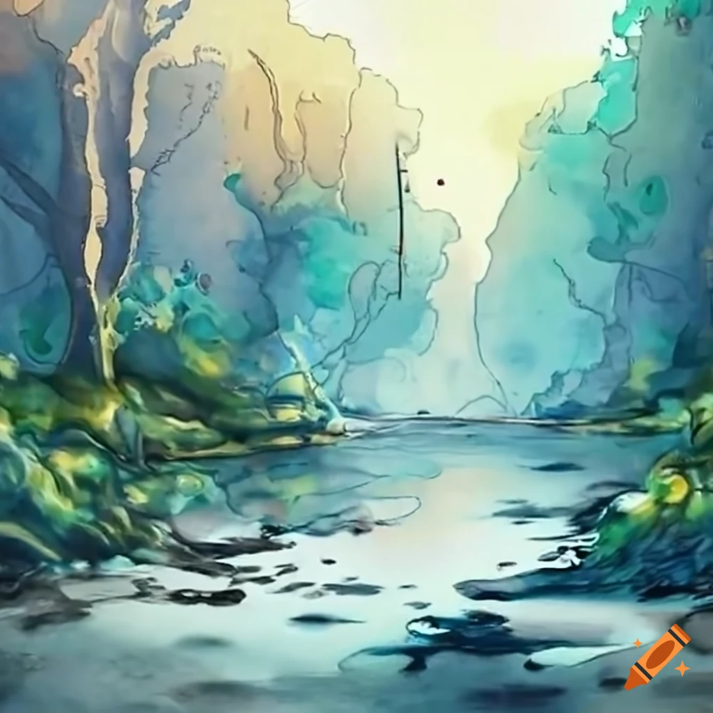 Water drainage system on Craiyon