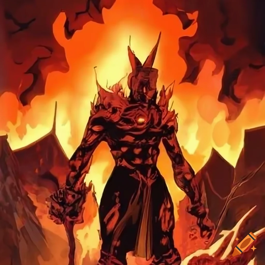 Magma guy on Craiyon