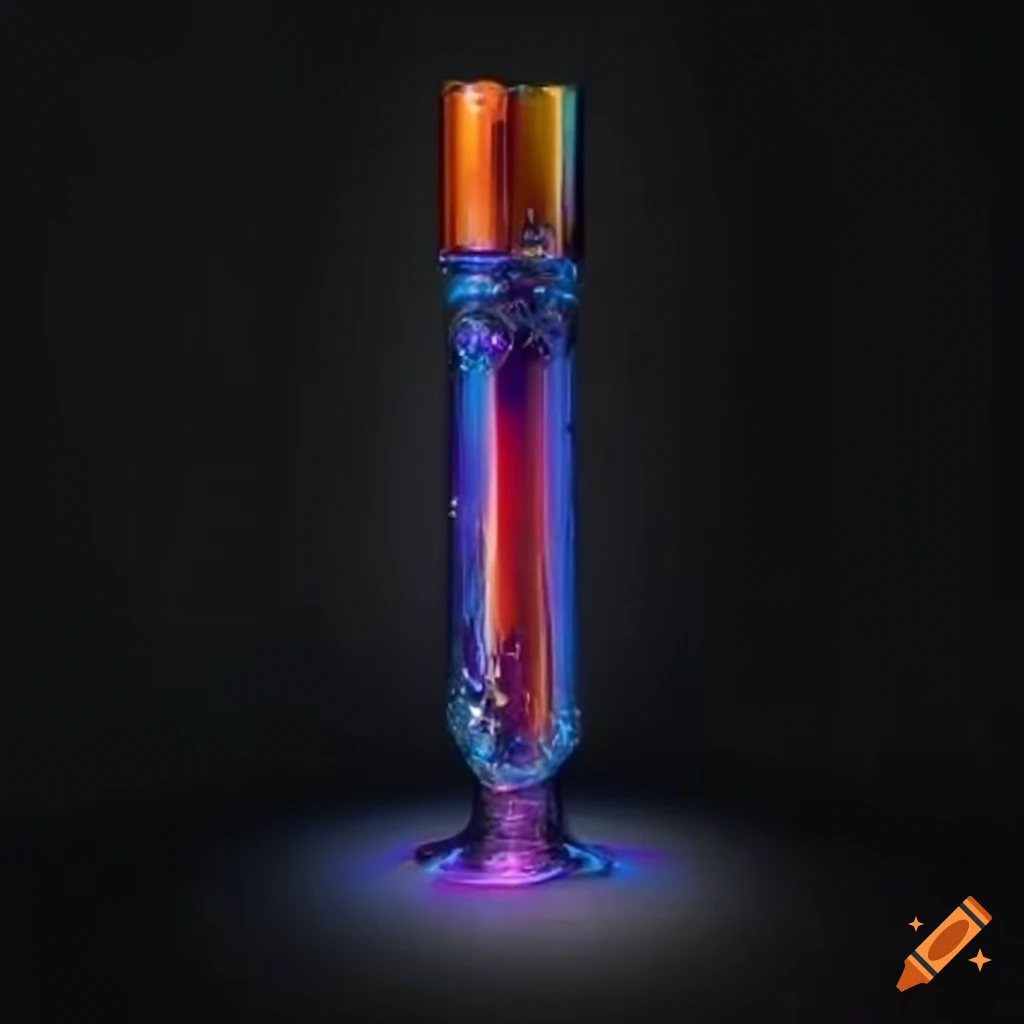 Vivid glass cannon on Craiyon