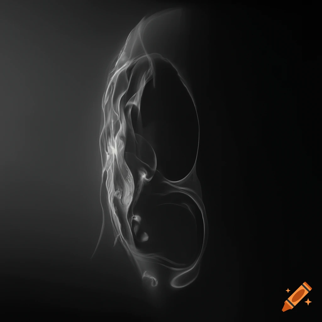 Unusual gathering with evocative shadows in reverse abstract reality on ...