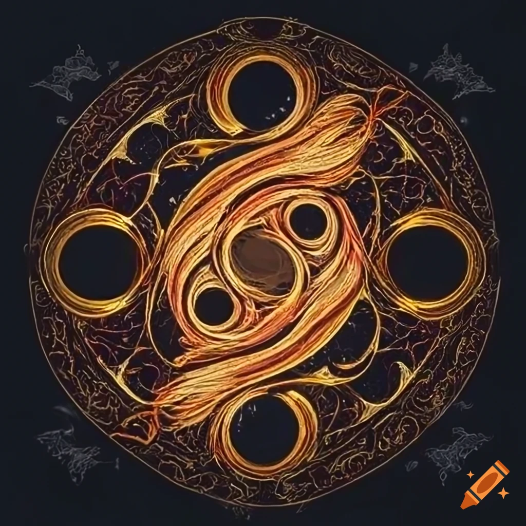 Chapter symbol for the Verdant Kirin reflecting harmony and balance ...