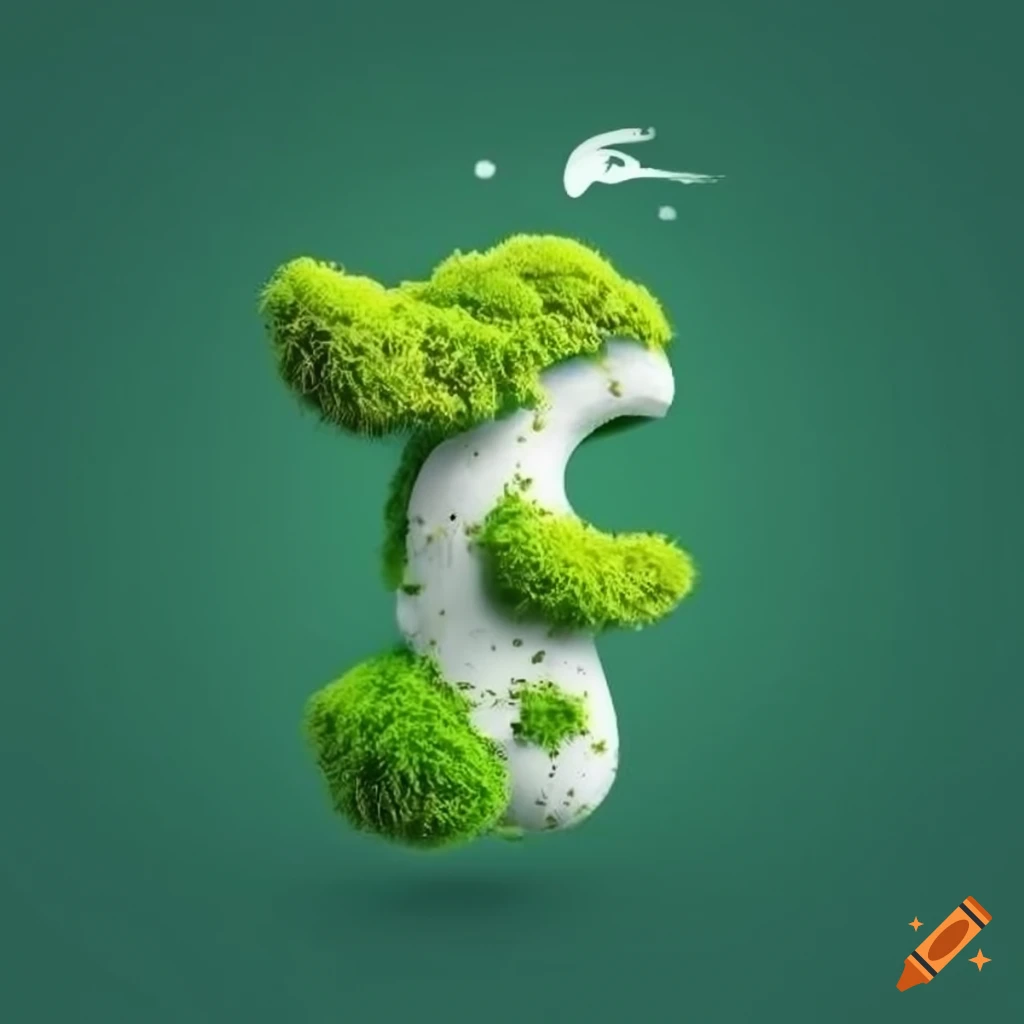 Moss-inspired logo design on Craiyon