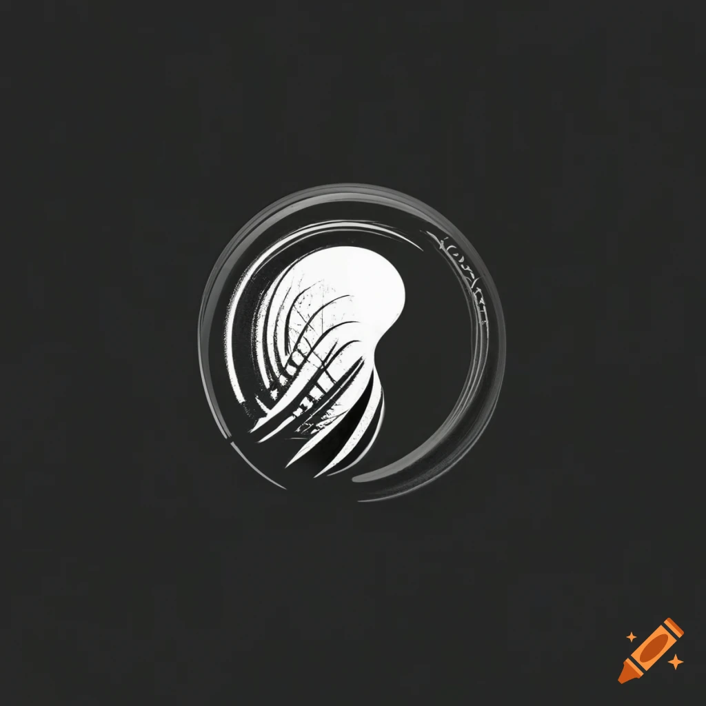 Logo design for a company with a ghost in black, grey, and white colors ...