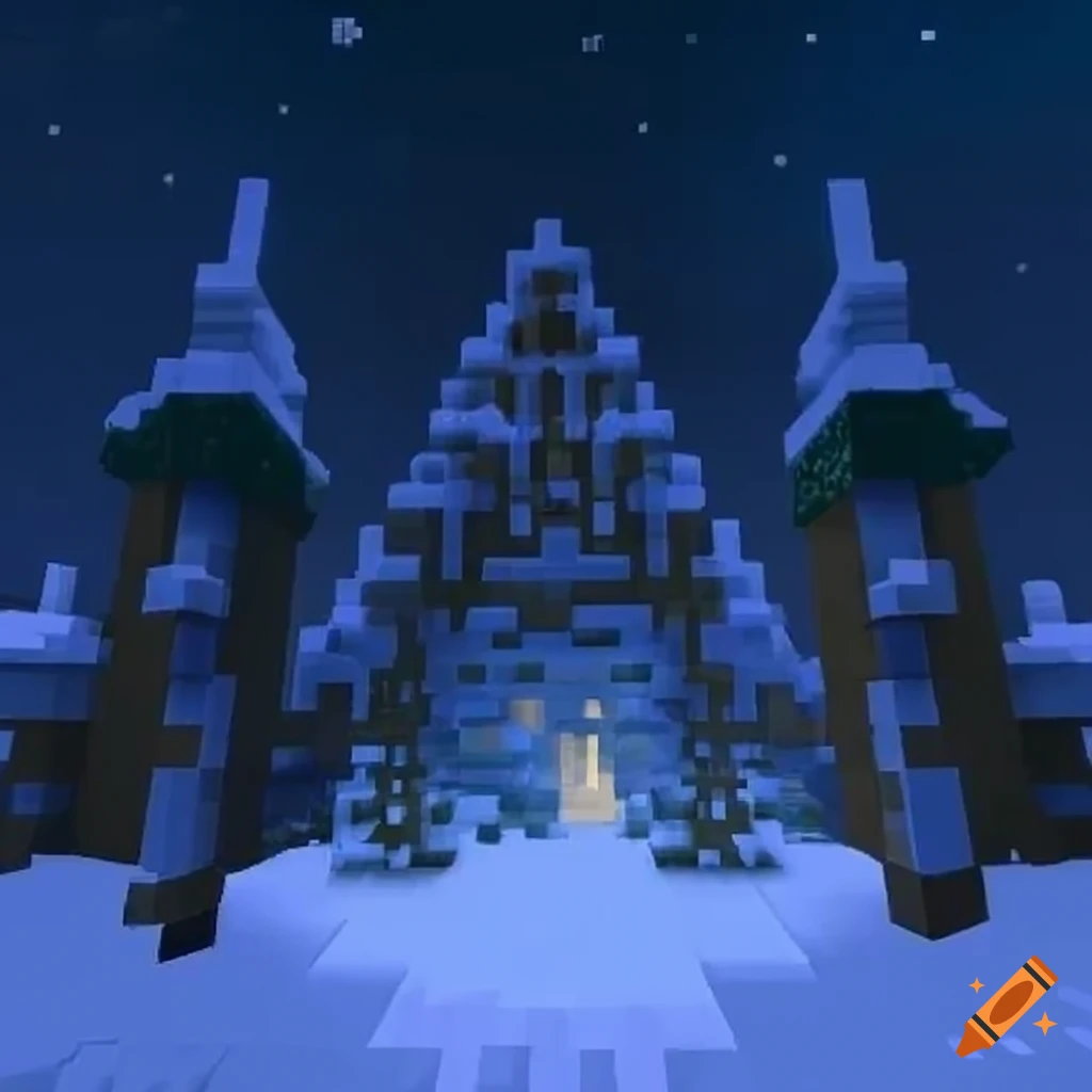 Minecraft server inspired by medieval warfare with snow and a cozy ...