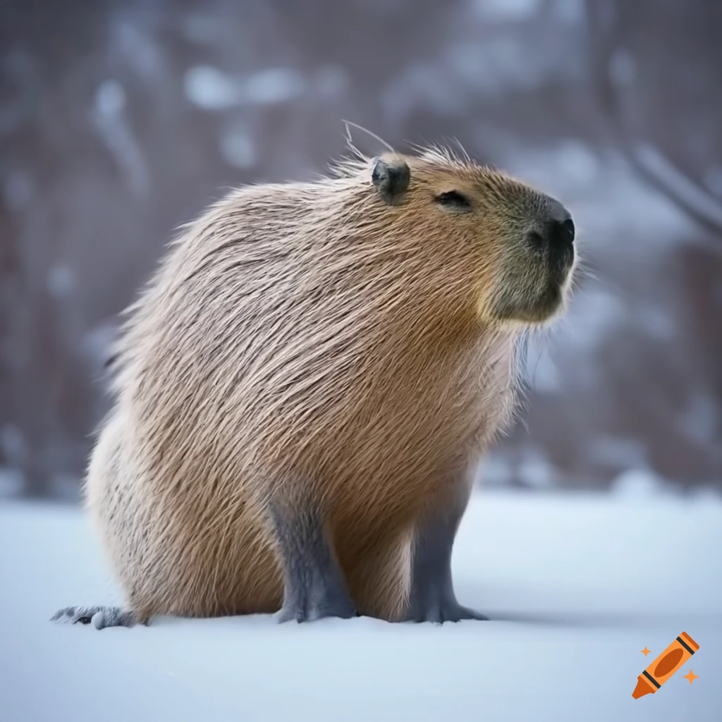 Capybaras images created on Craiyon