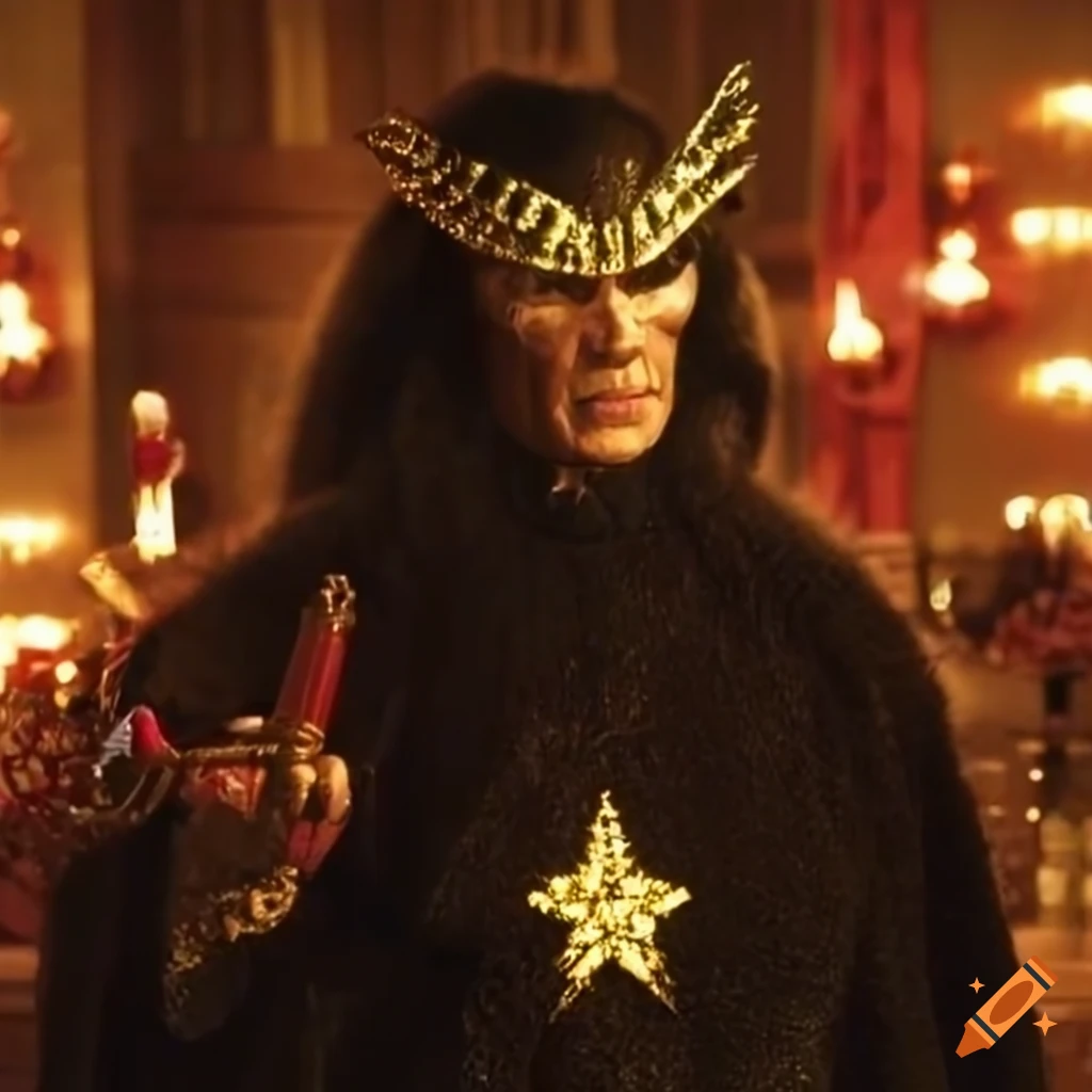 Christmas celebration with klingons on Craiyon