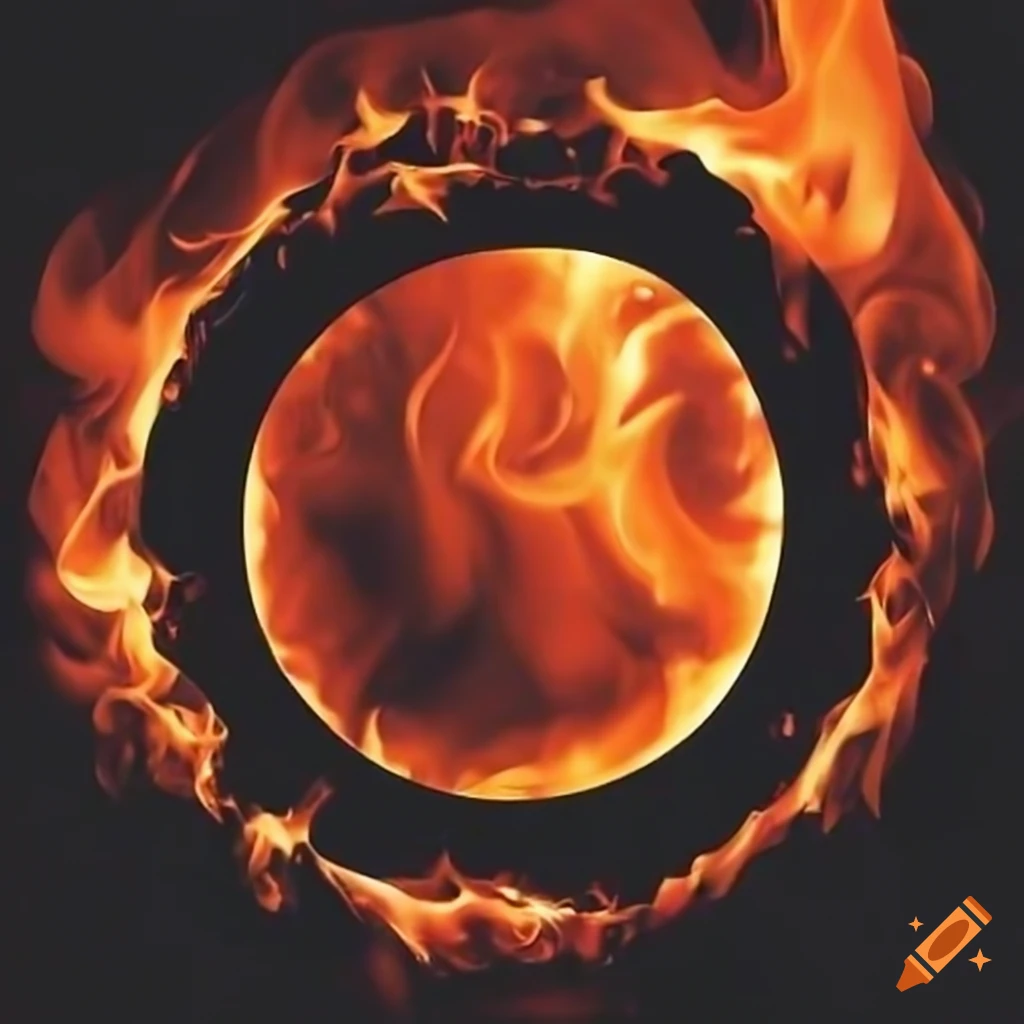 Circle of fire on Craiyon