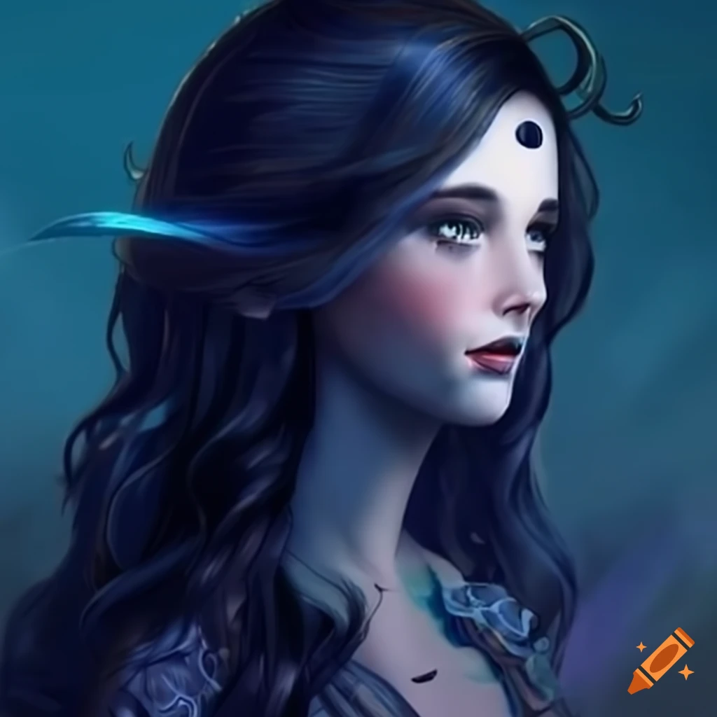 Group of enigmatic female characters with unique traits on Craiyon