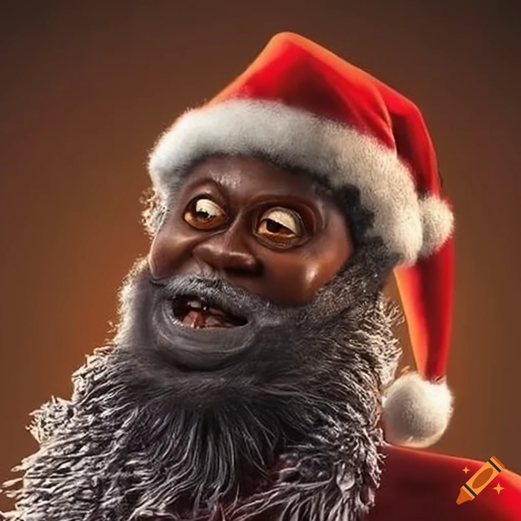 Santa claus bringing a christmas apocalypse on Craiyon